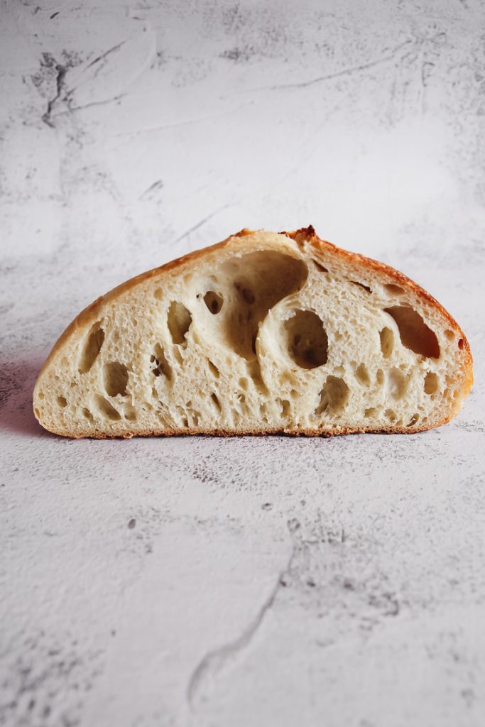 Underproofed Sourdough Bread - Aberle Home