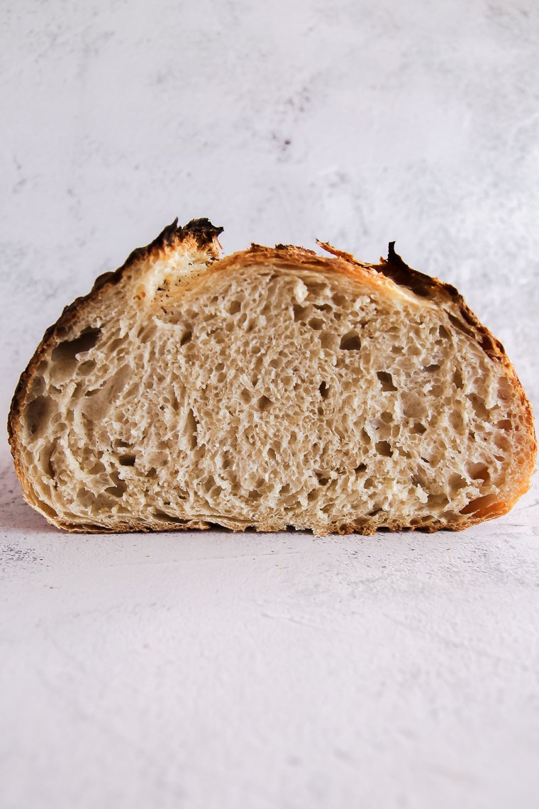 Underproofed Sourdough Bread - Aberle Home