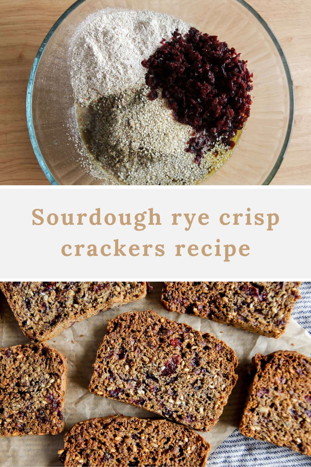 Sourdough Rye Crisp Crackers Recipe - Aberle Home