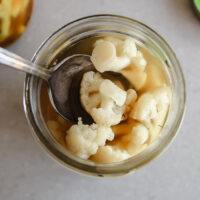 Easy Lacto-Fermented Cauliflower - Aberle Home