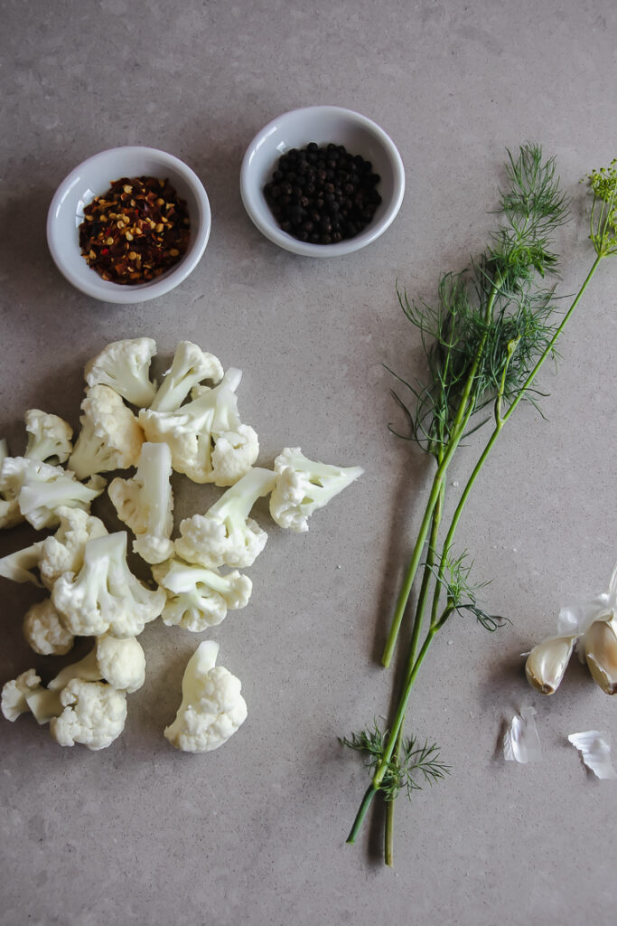Easy Lacto-Fermented Cauliflower - Aberle Home
